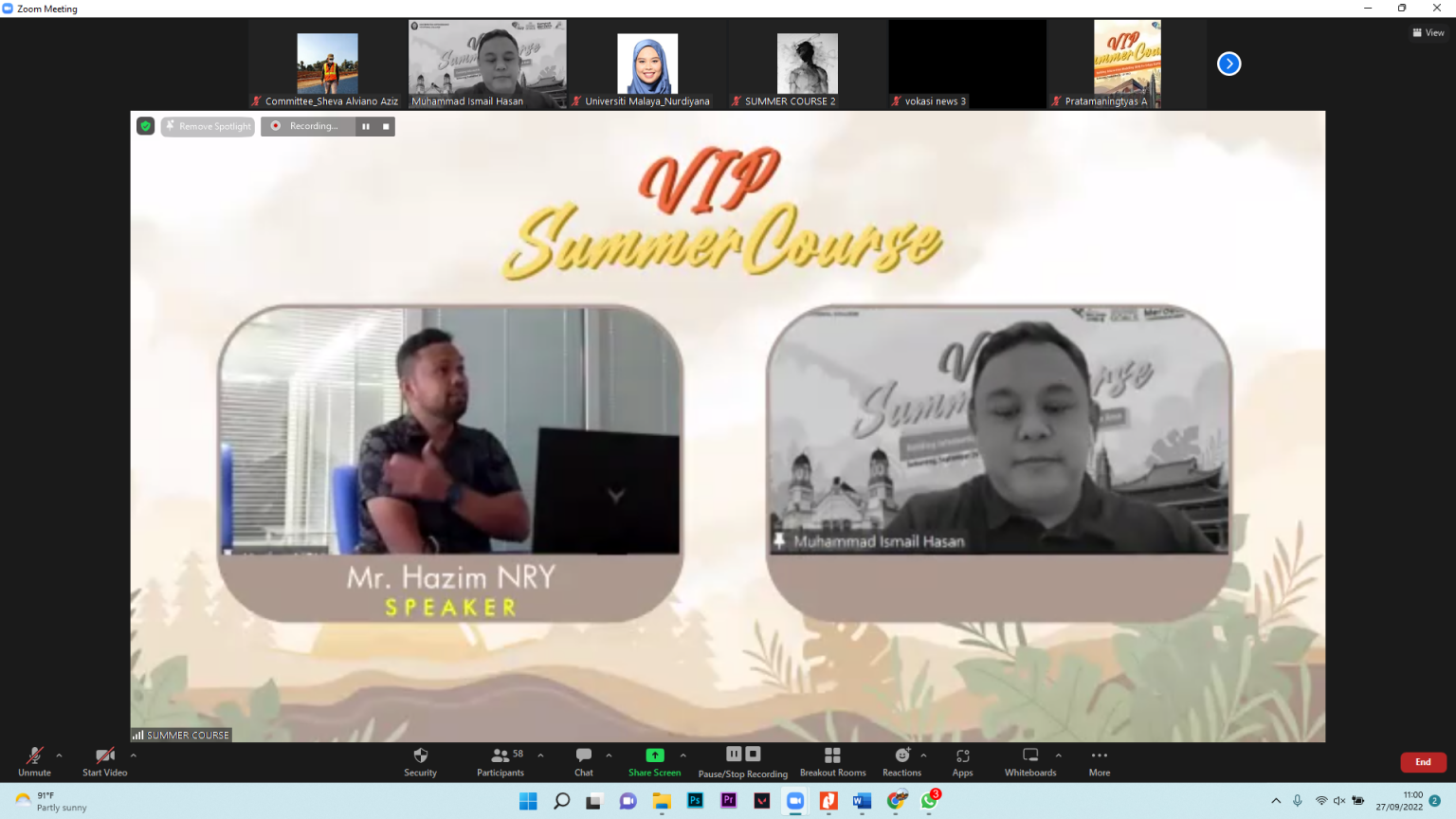 BIM Sharing Session with UNDIP Summer School from Indonesia – NRY ...